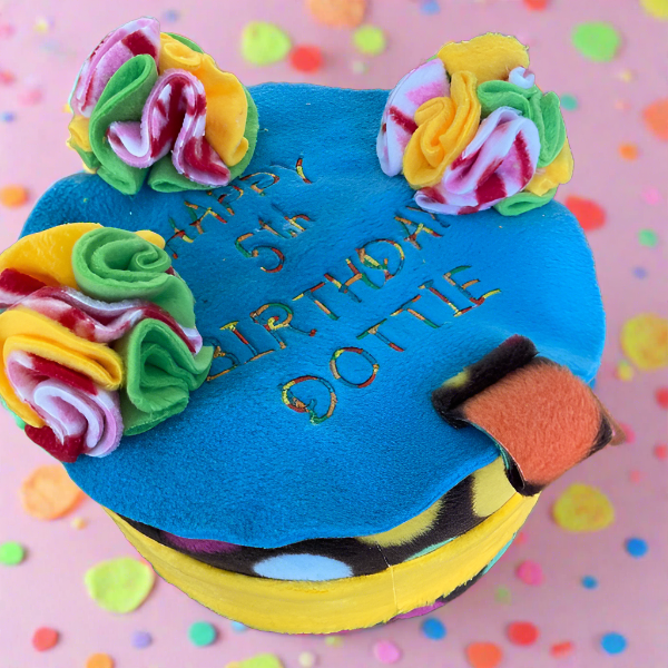 Happy Birthday /Gotcha Day Snuffle Cake for dogs – Ruffle Snuffle